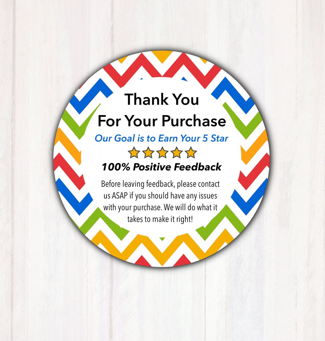 Ebay Thank You for Your Purchase Stickers | Ebay Store Package Labels ...