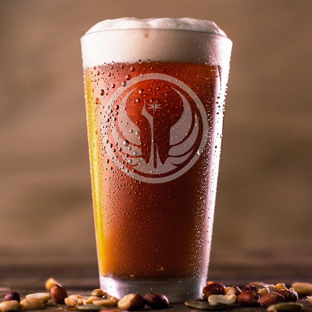 Star Wars Galactic Republic Etched Pint Glass: Custom Beer Tankard - Etsy
