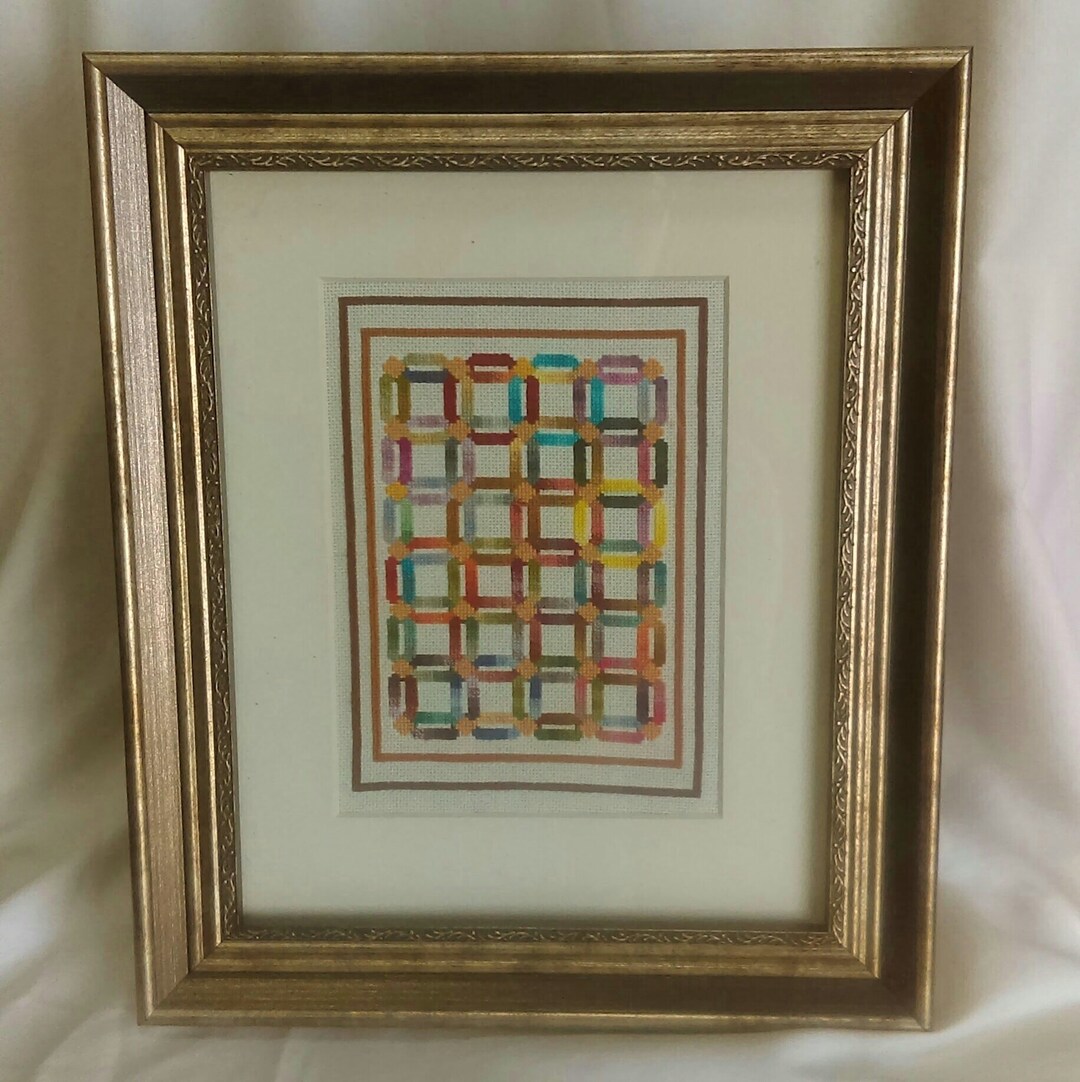 Double Wedding Ring Cross-stitch - Etsy