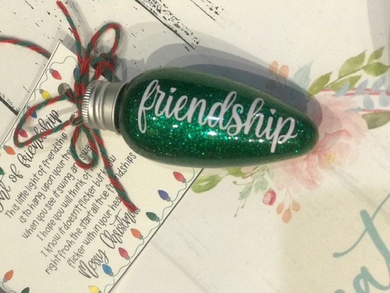 Light of Friendship Ornament - Etsy