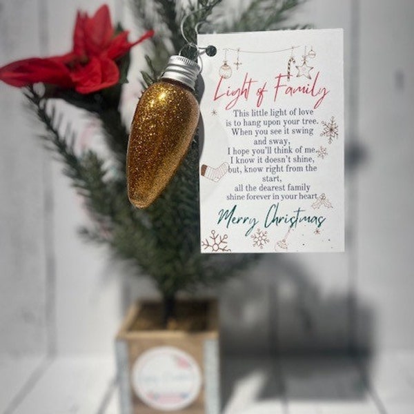 Light Bulb Ornaments - Etsy