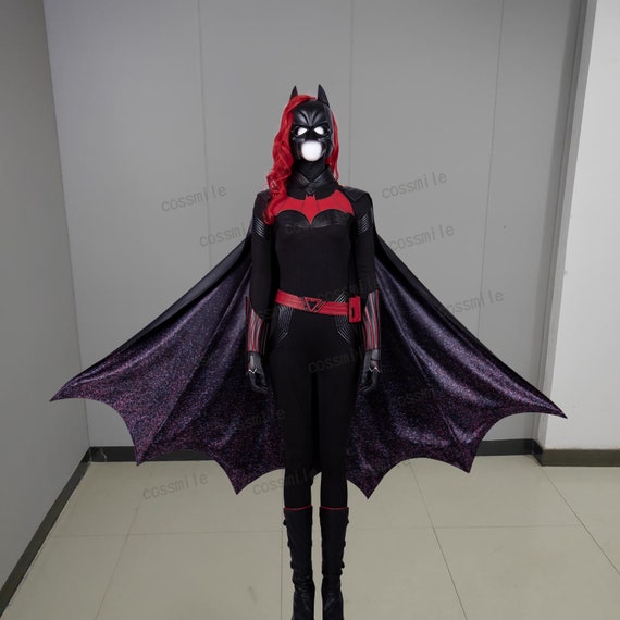 Batwoman Cosplay Kostüm Kate Kane Batgirl Kostüm Für Frau Etsy