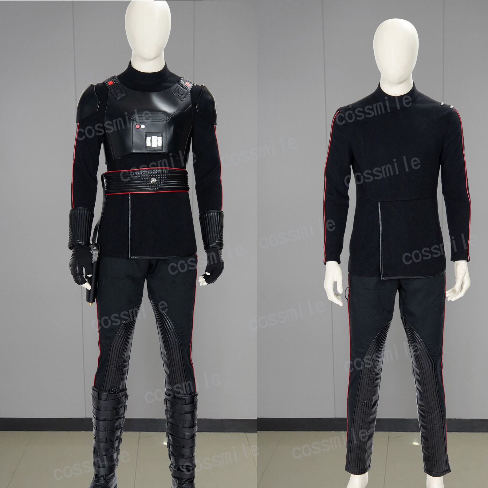 Mandalorian Moff Gideon Cosplay Costume Star Wars Outfit | Etsy