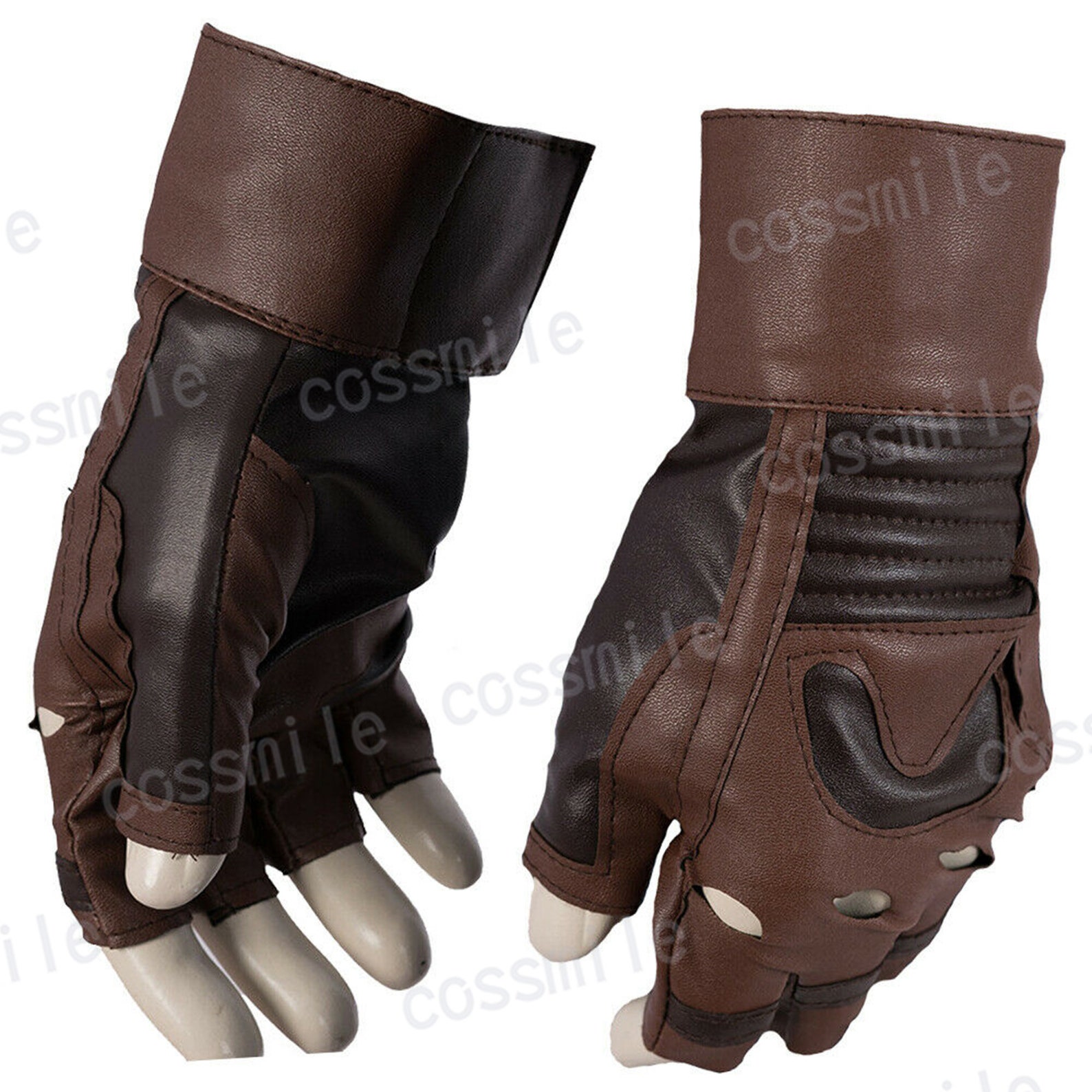 Captain America Gloves PU Leather Cosplay Gloves Captain | Etsy