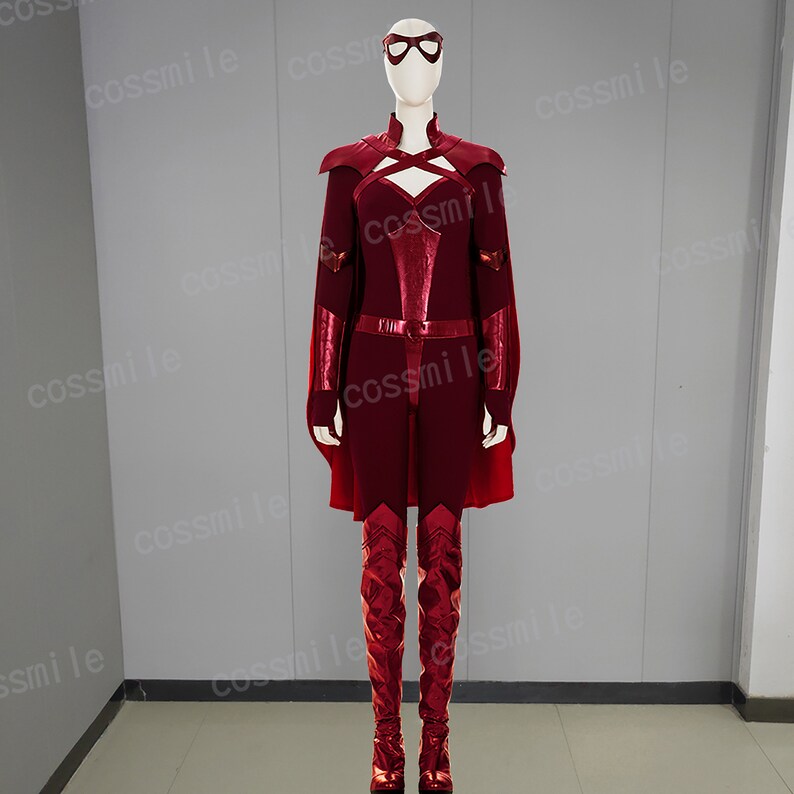 Crimson Countess Costume Laurie Holden Cosplay Suits in Season - Etsy