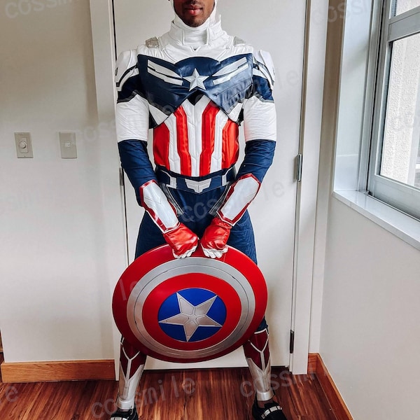 Captain America Mask - Etsy