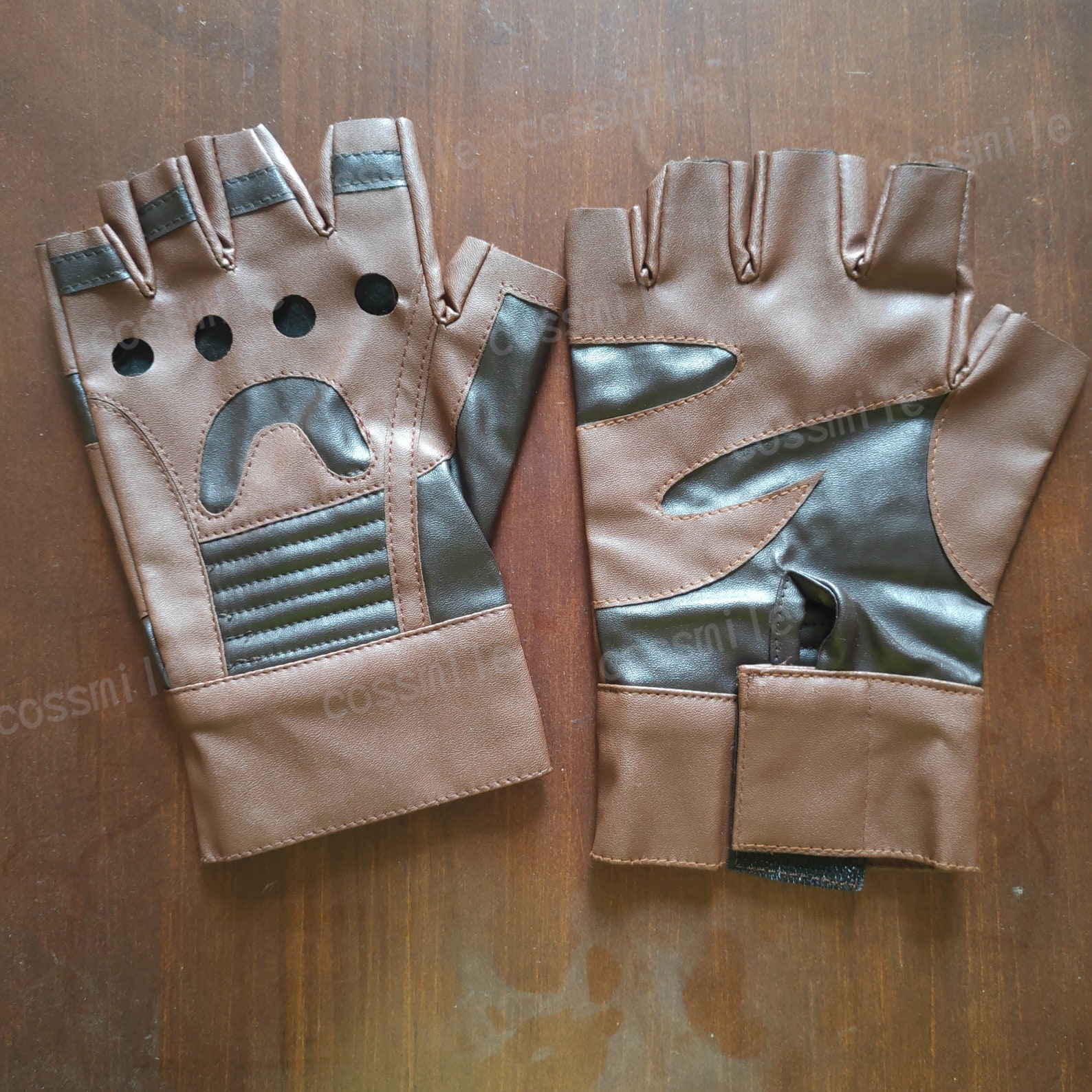 Captain America Gloves PU Leather Cosplay Gloves Captain | Etsy