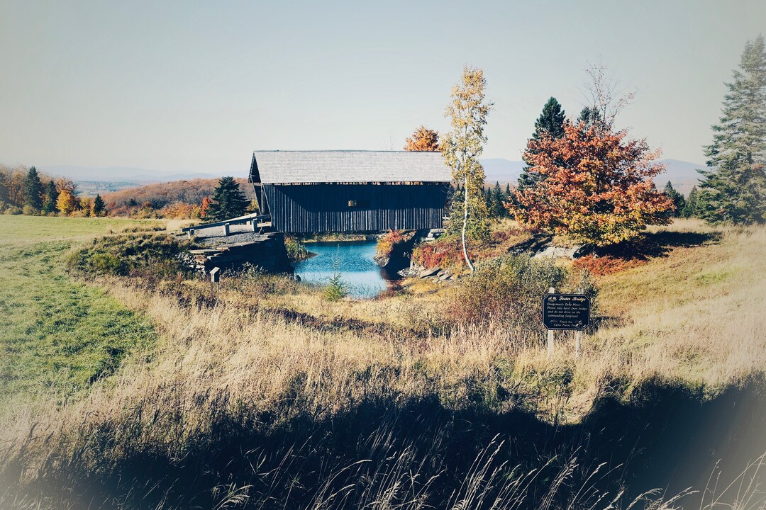 A. M. Foster Covered Bridge - Etsy