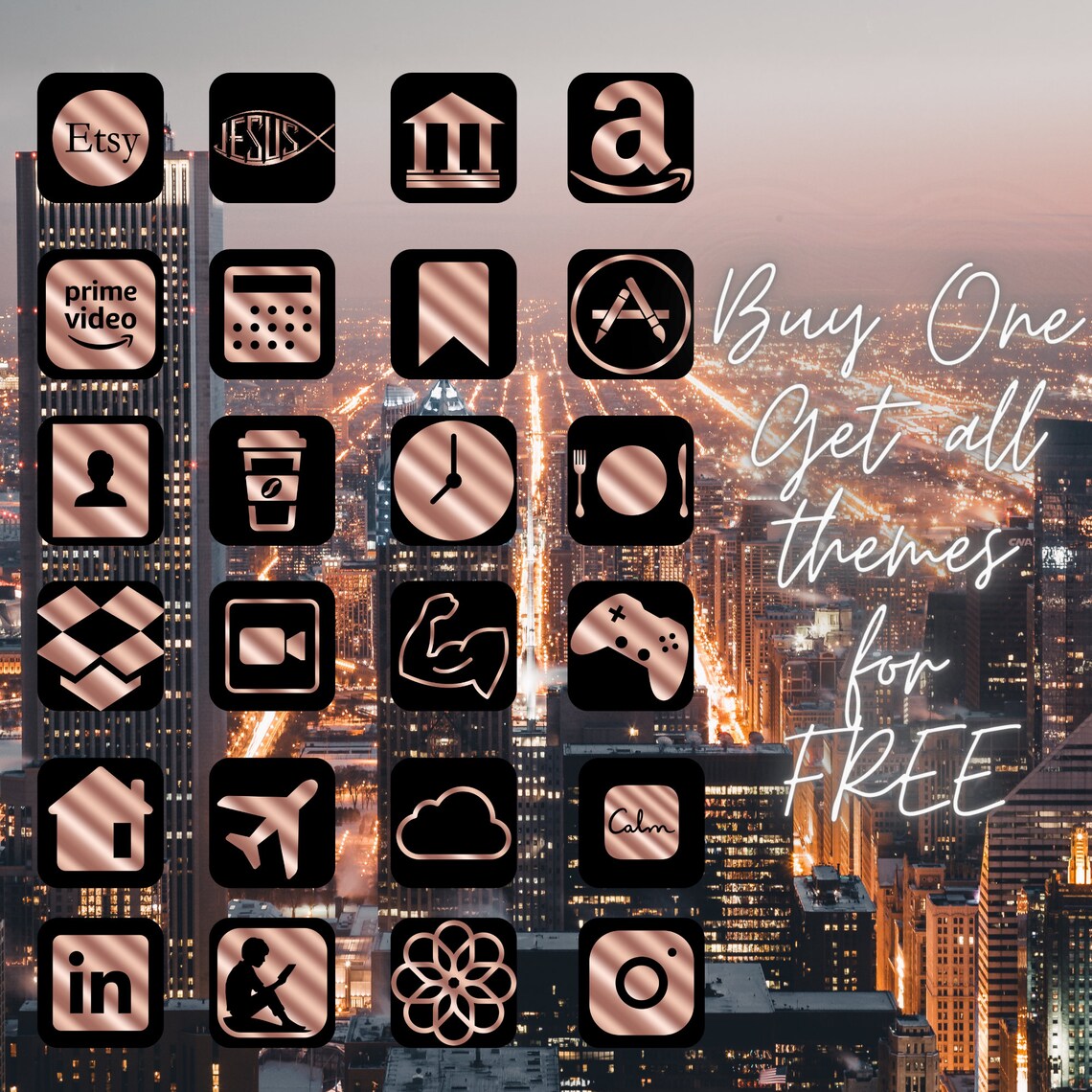 Aesthetic Icons Cosmos App Icons Pack Lifetime Access - Etsy