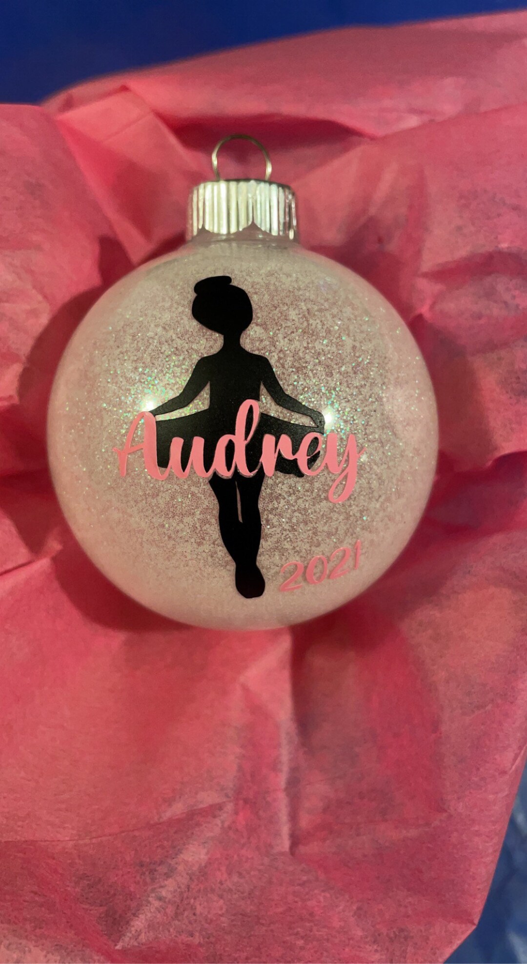 Ballerina Personalized Ornament, Dance Ornament, Personalized Ornament ...