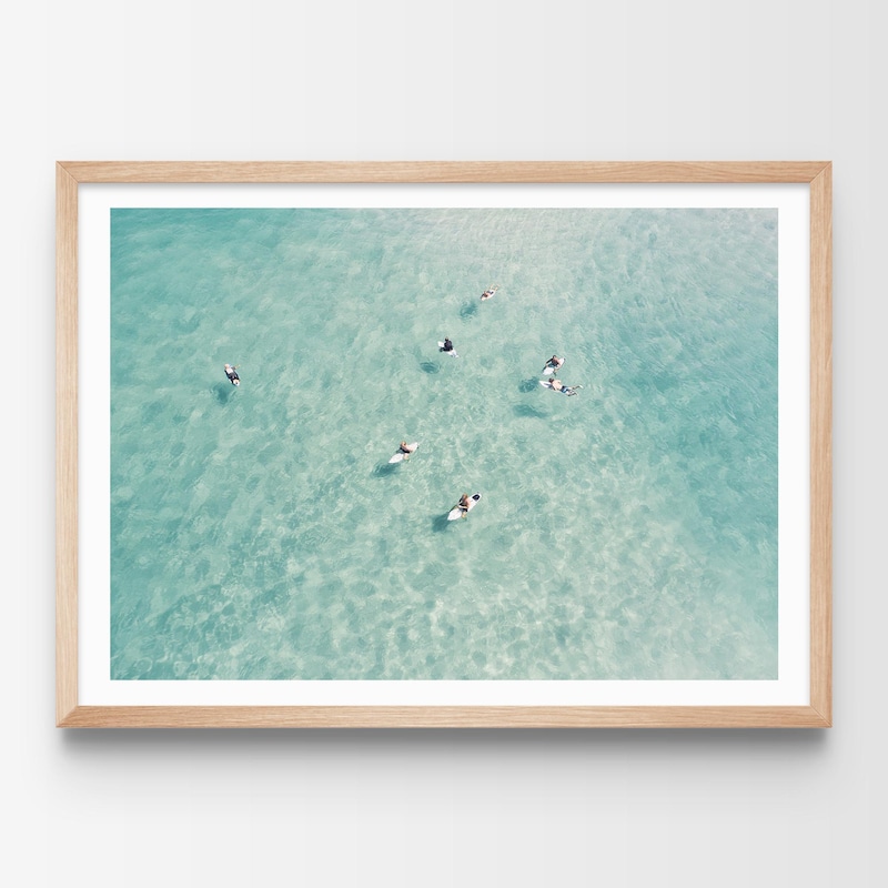 Aerial Surfers Print - Etsy