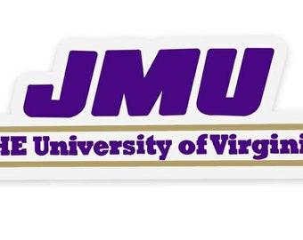 James Madison Dukes 4 Premium Vinyl Decal Licensed NCAA - Etsy