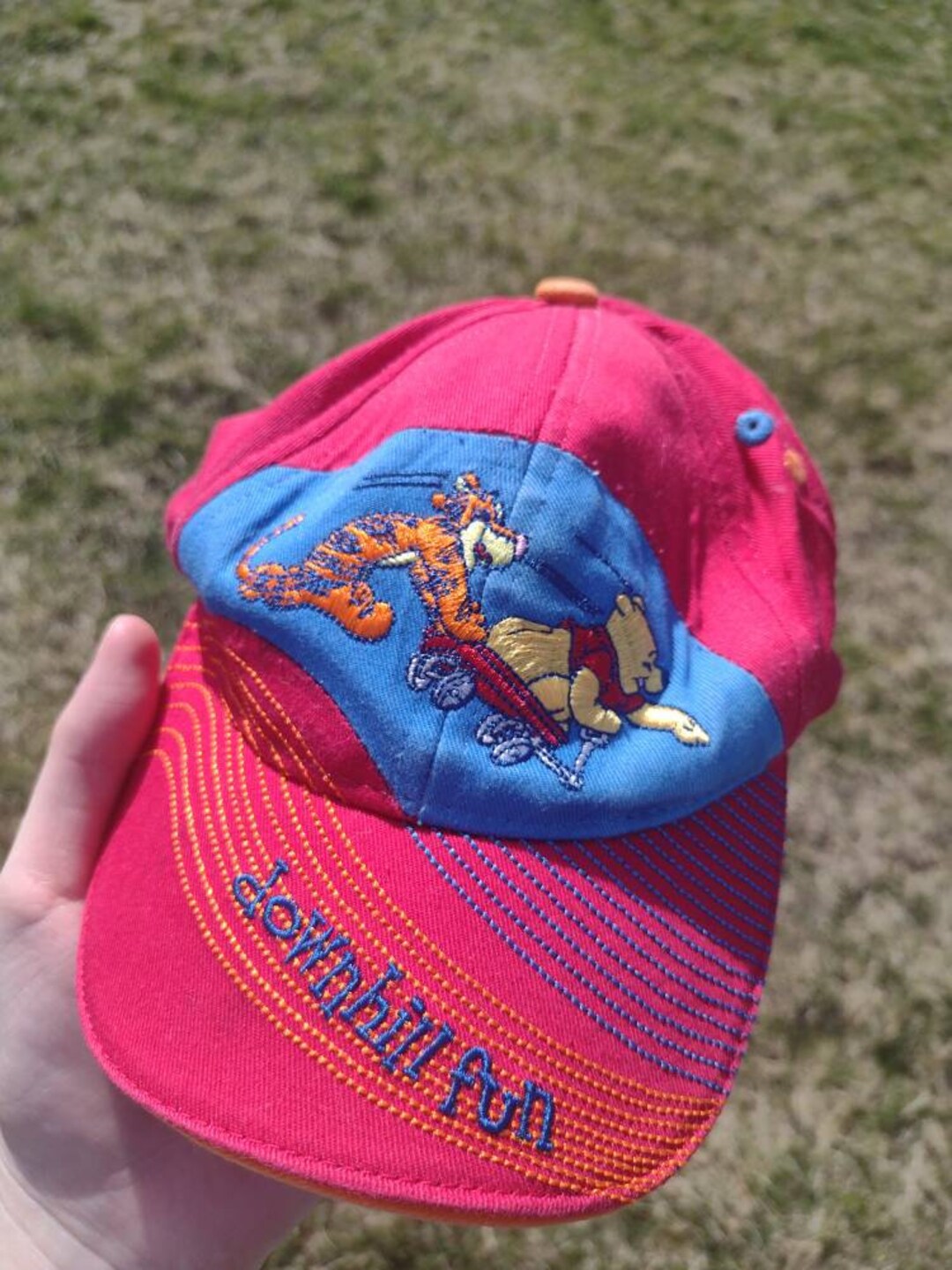 2003 Disney World Boy's Winnie the Pooh and Tigger Ball Cap - Etsy