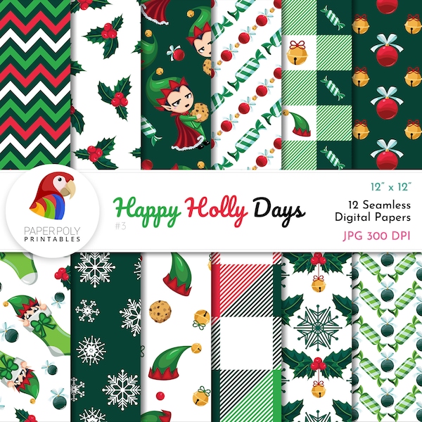 Happy Holly Days - Etsy