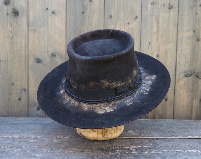 Western Charley Waite Aged Dusty Hat - Etsy
