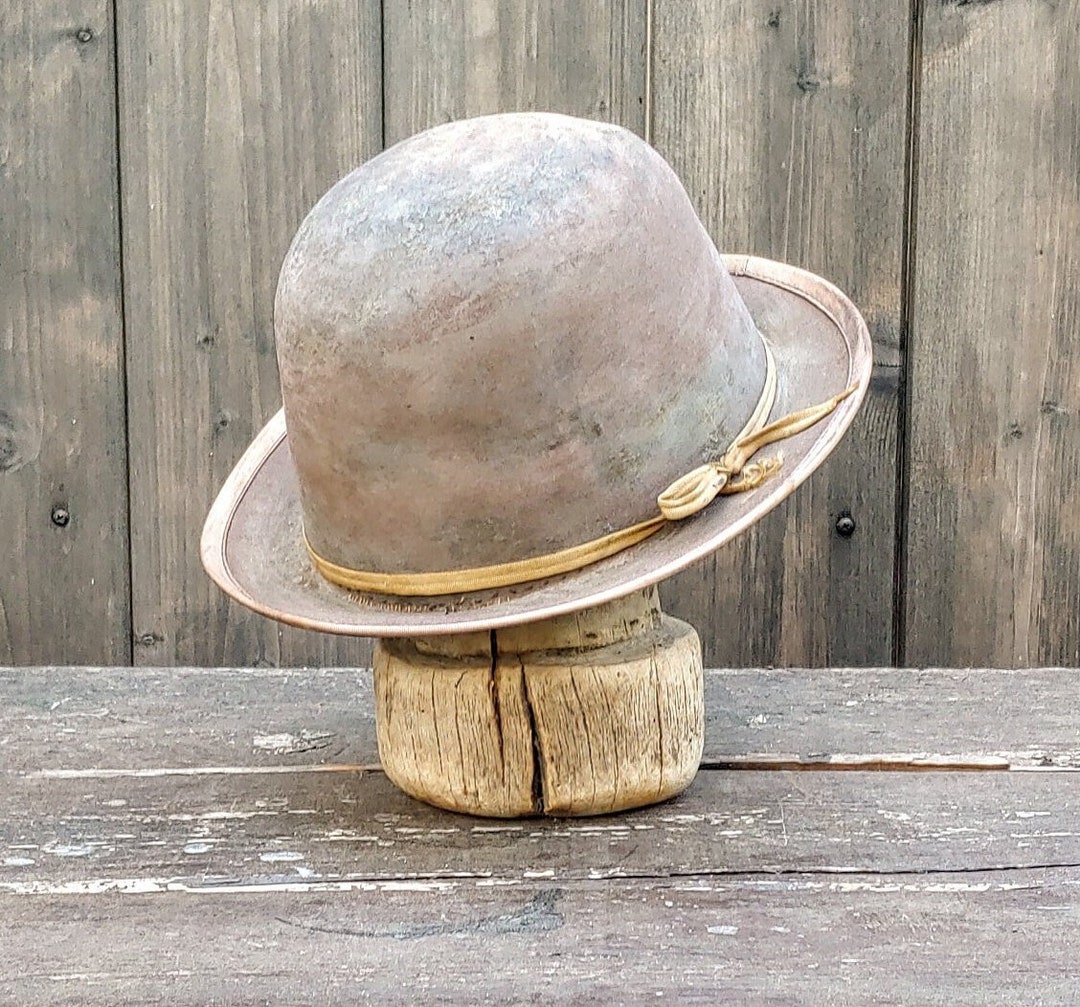 Dirty Old Bowler Hat - Etsy