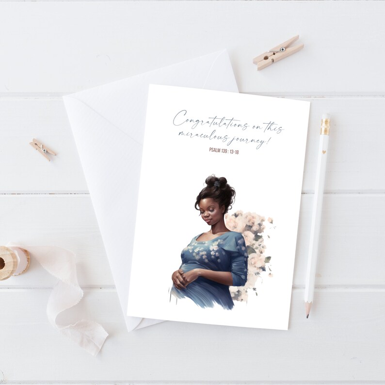 Pregnancy Congratulation Card for Expecting Mom - Etsy