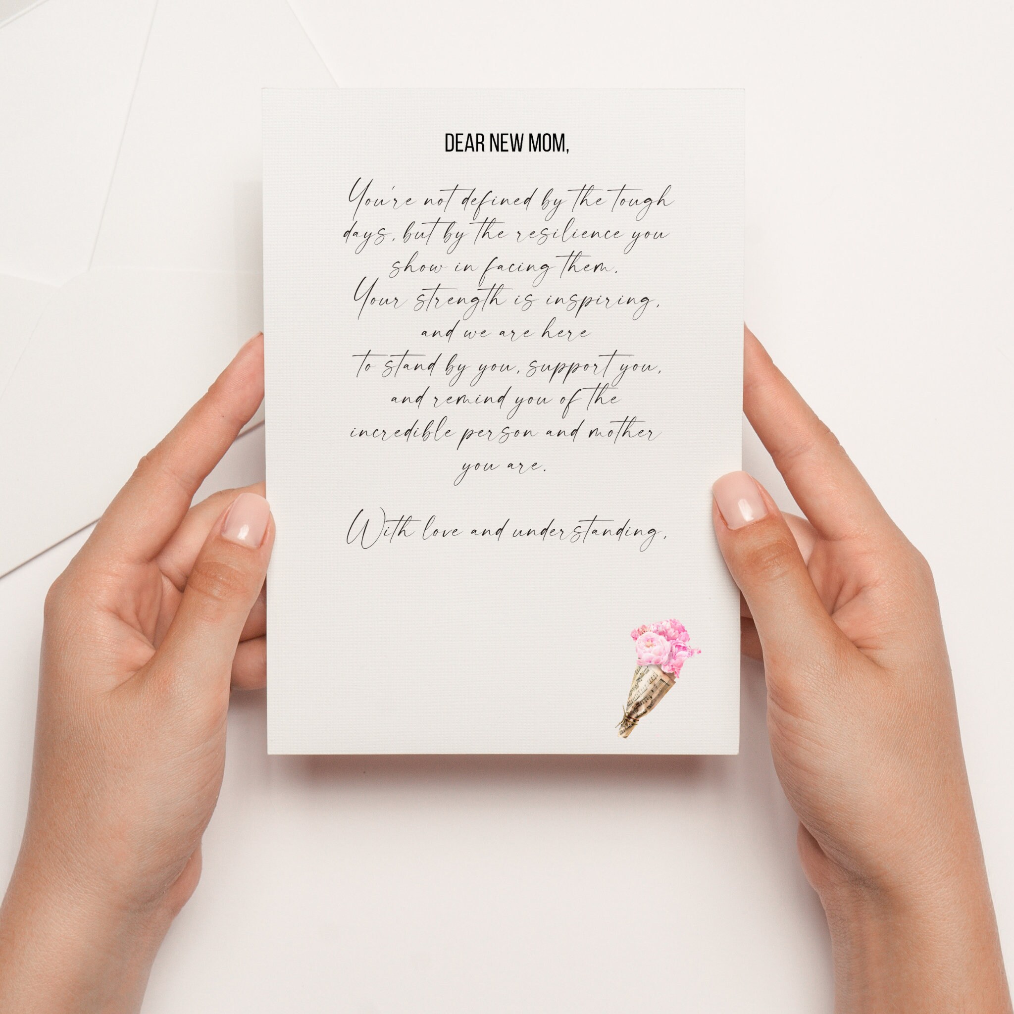 Motherhood Support Card Postnatal Depression - Etsy UK