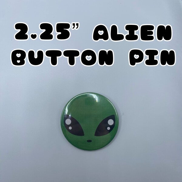 Alien Button - Etsy