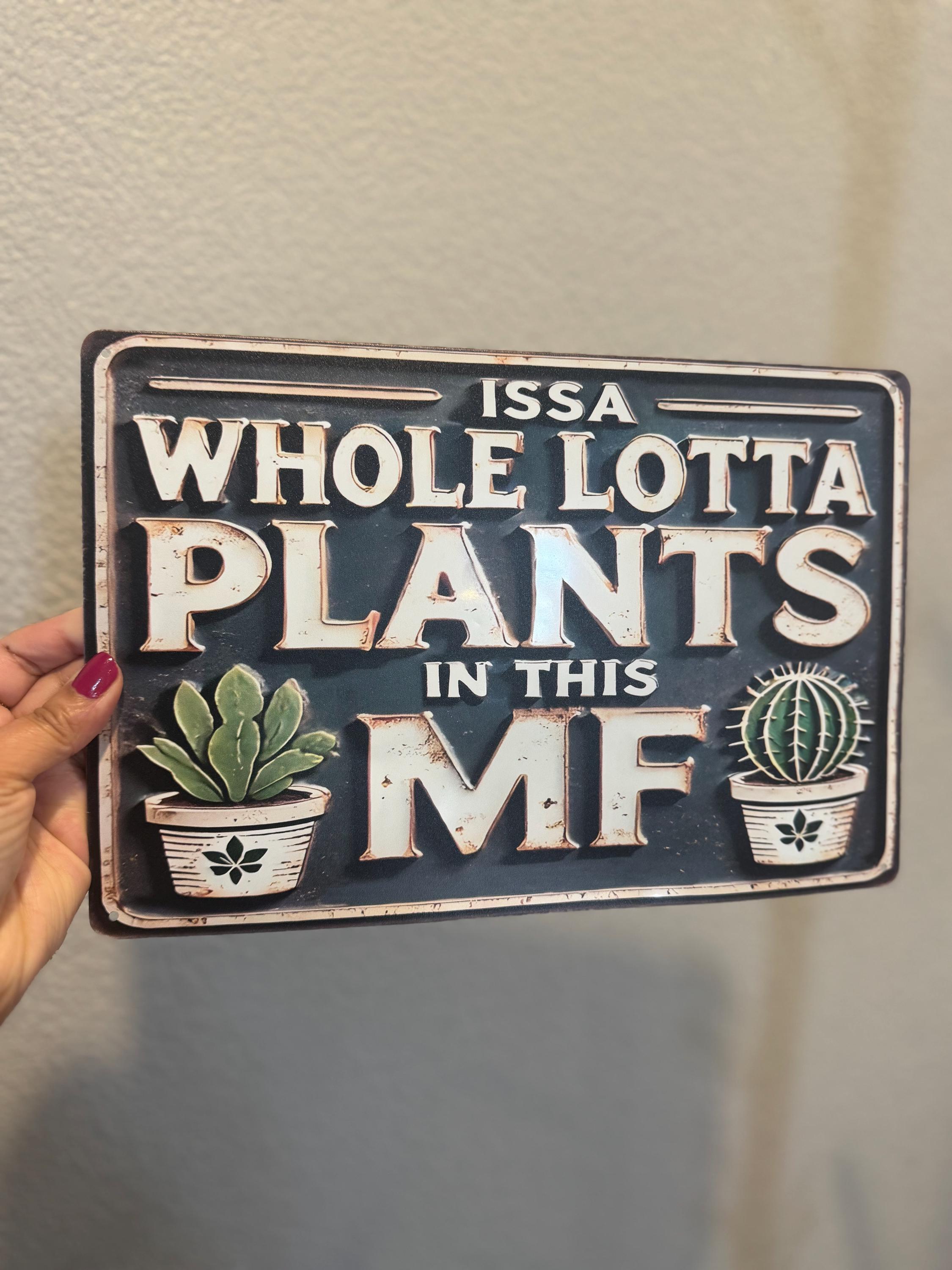 Plant Theme Sign - Etsy