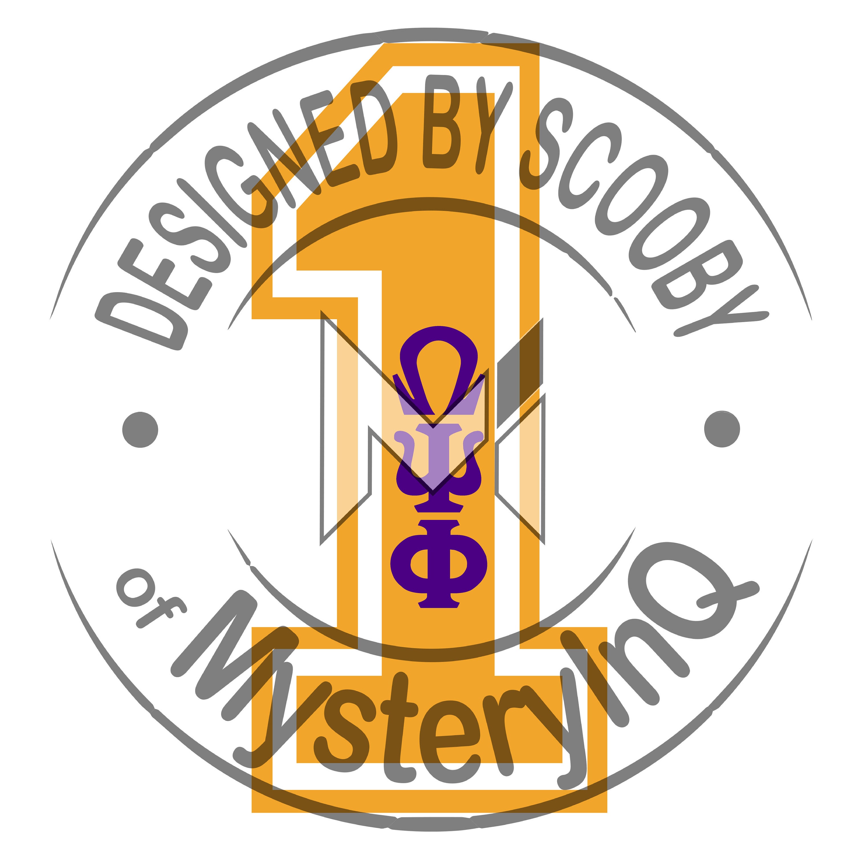 Number 1 With Greek Letters (gold) - Etsy