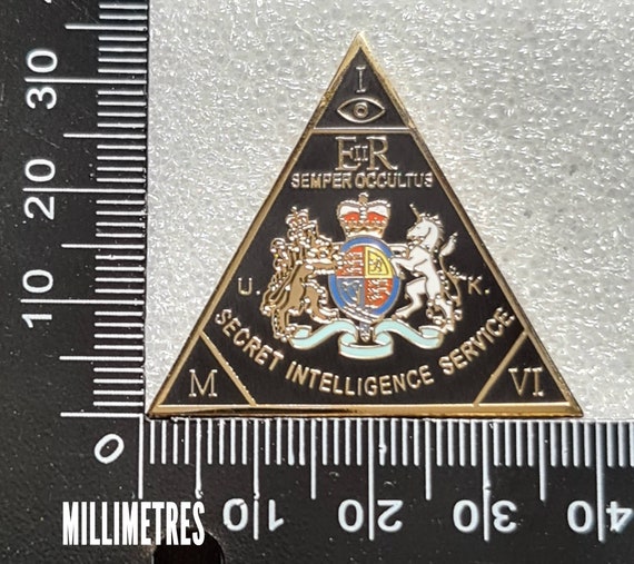 MI6 SIS British Secret Intelligence Agent Service ID Badge, 58% OFF
