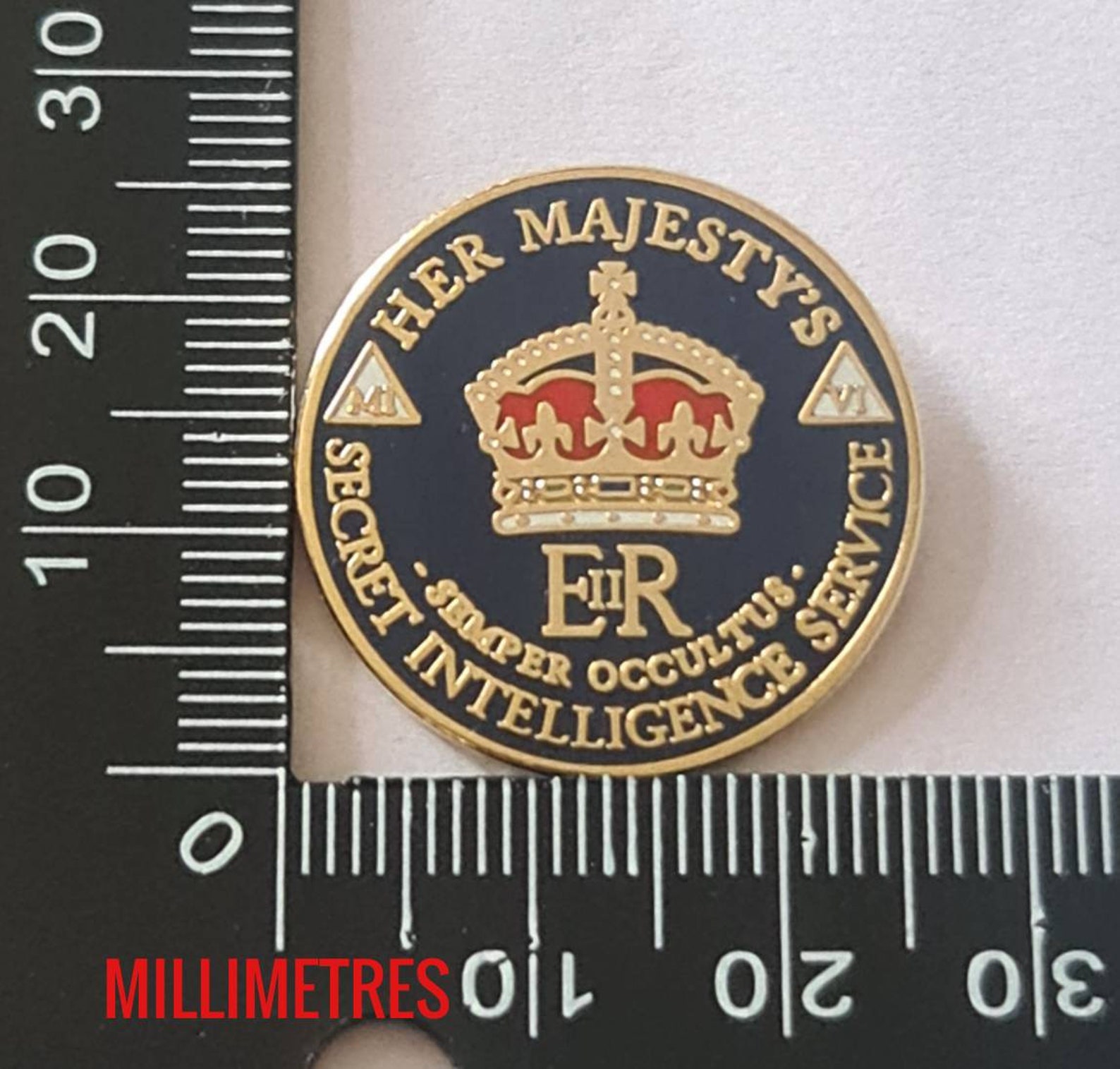 British MI6 PIN Set Secret Intelligence Service Agent SIS - Etsy UK