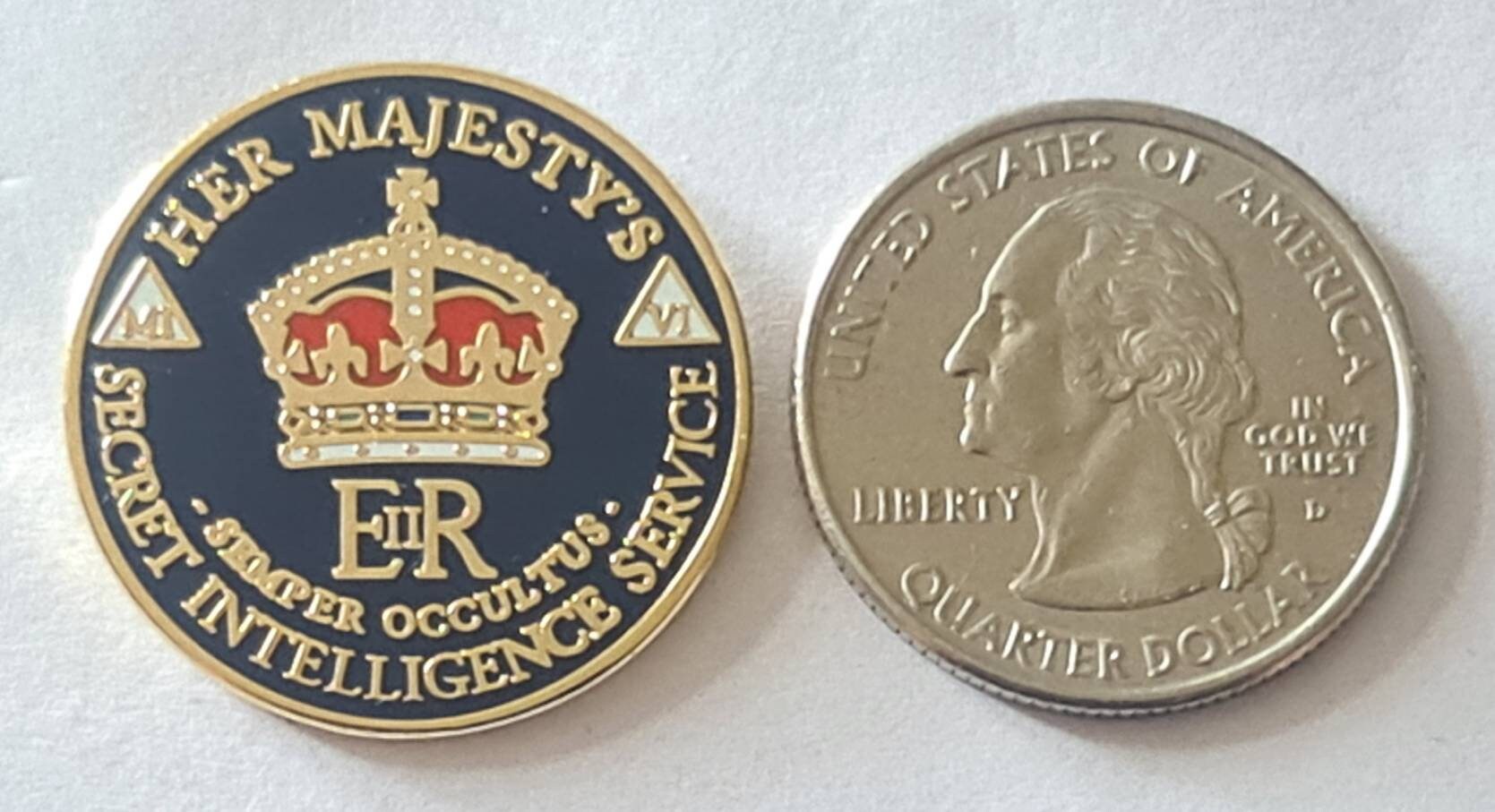 British MI6 PIN Set Secret Intelligence Service Agent SIS - Etsy UK