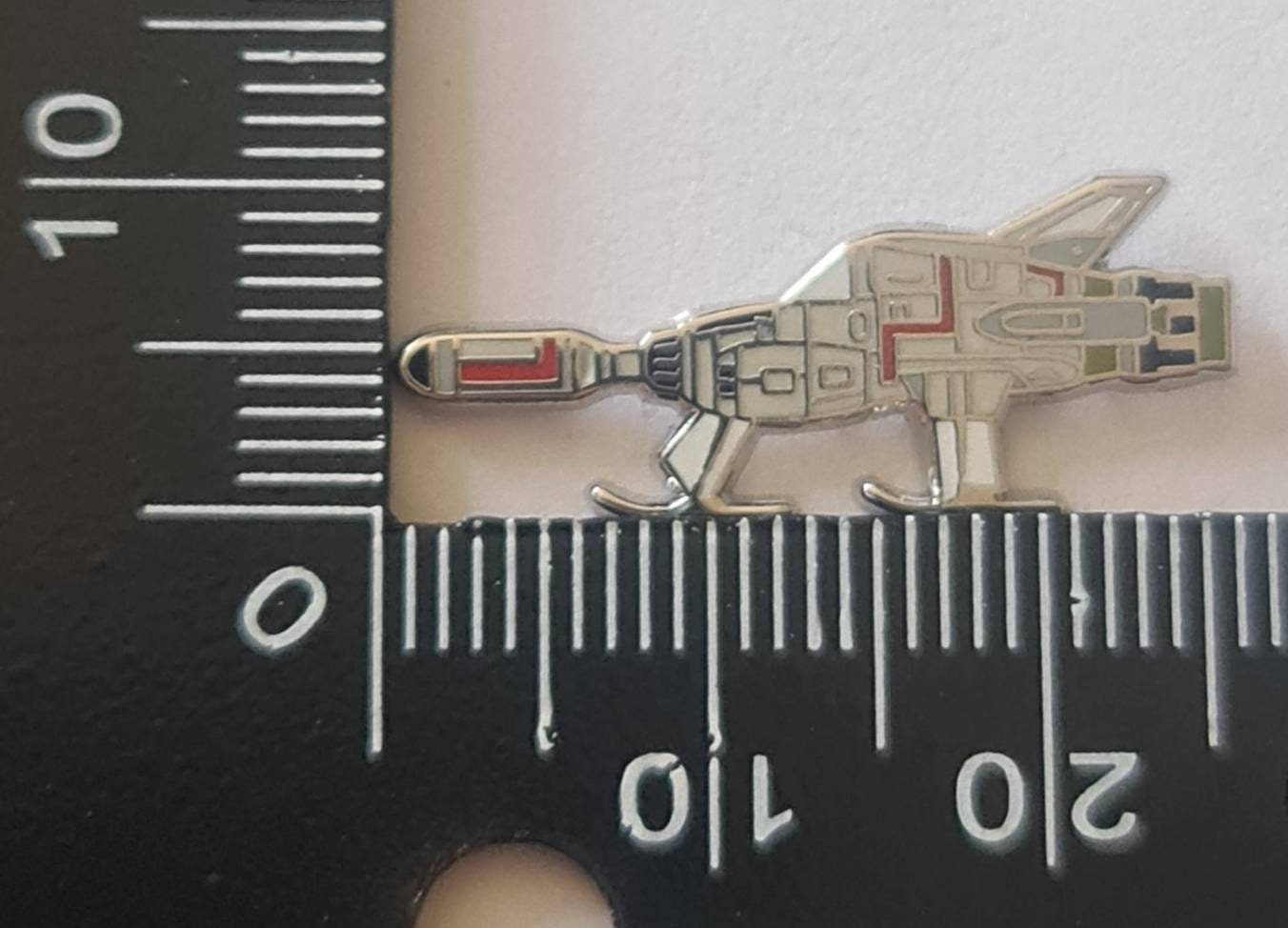 Set of 3 Gerry Anderson TV Series UFO SHADO Interceptor Alien Craft Metal & Hard Enamel Lapel ...