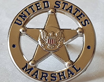 Us Marshal Badge - Etsy