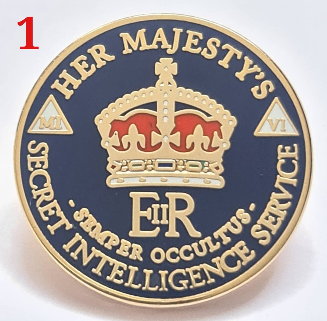 British MI6 PIN Set Secret Intelligence Service Agent SIS - Etsy