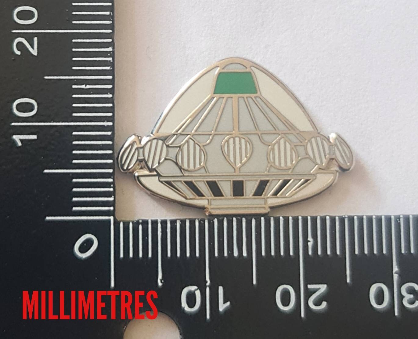 UFO Pin Gerry Anderson TV Series Alien Craft U.F.O. Enamel - Etsy UK