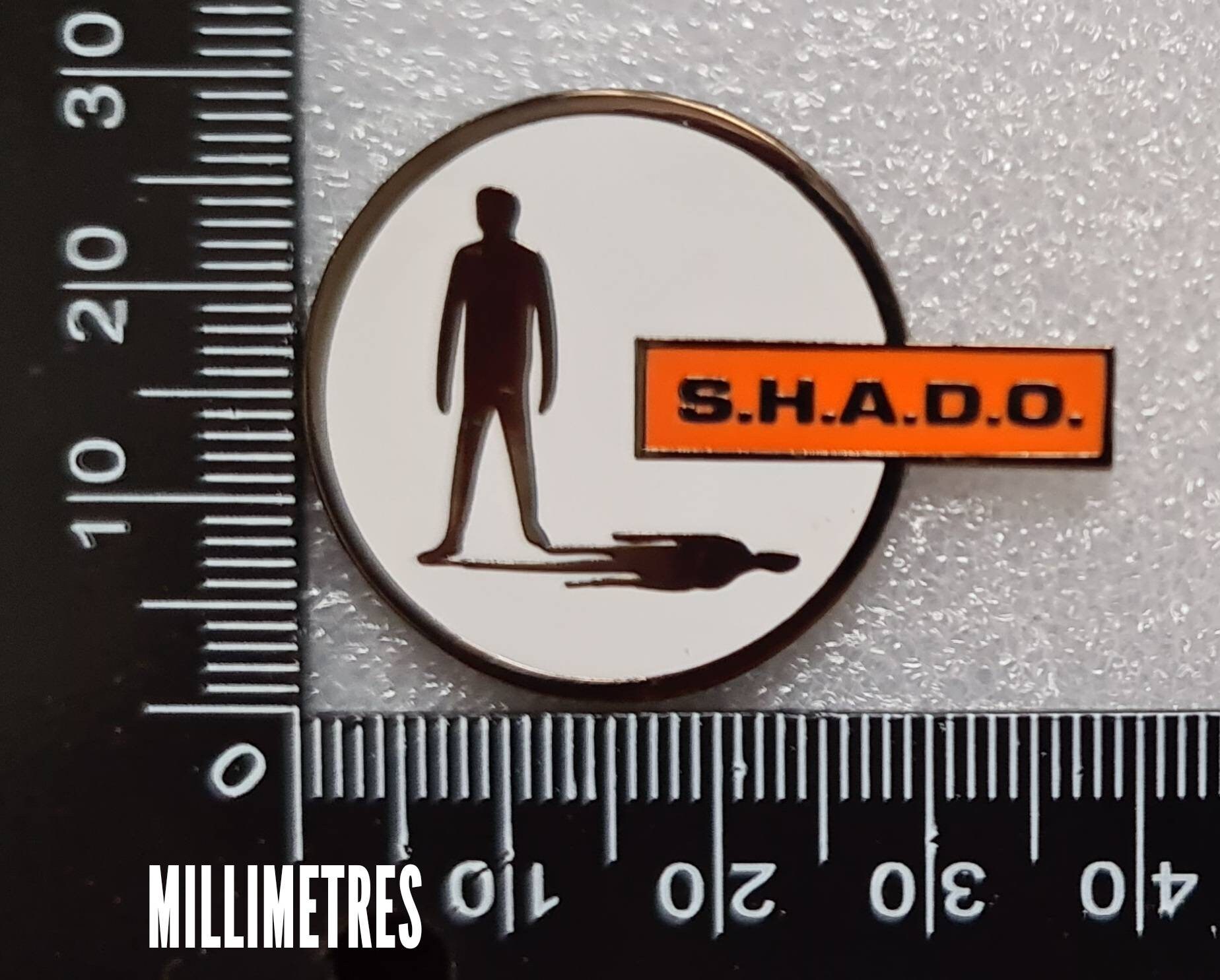 UFO SHADO Pin Gerry Anderson TV Series Logo Lapel Pin Tie Tac Ufo S.h.a ...