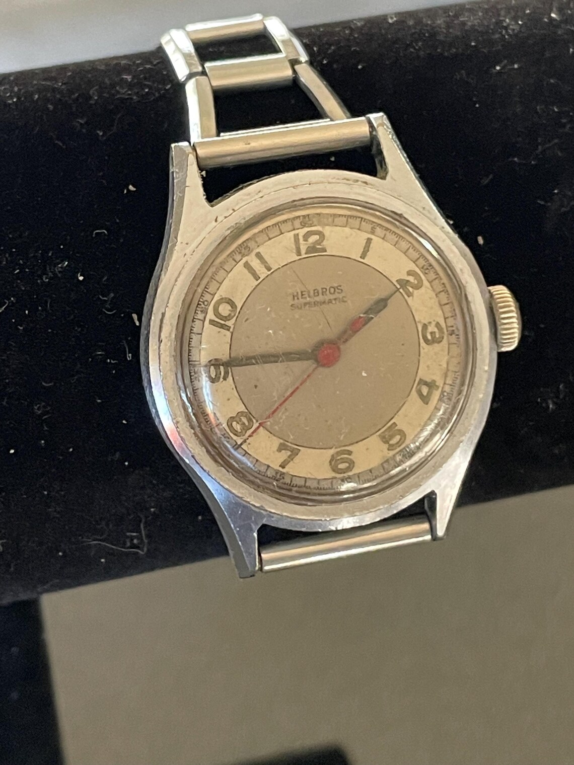 Vintage Helbros Supermatic ( Automatic) Watch Made Between 1960/69.two ...