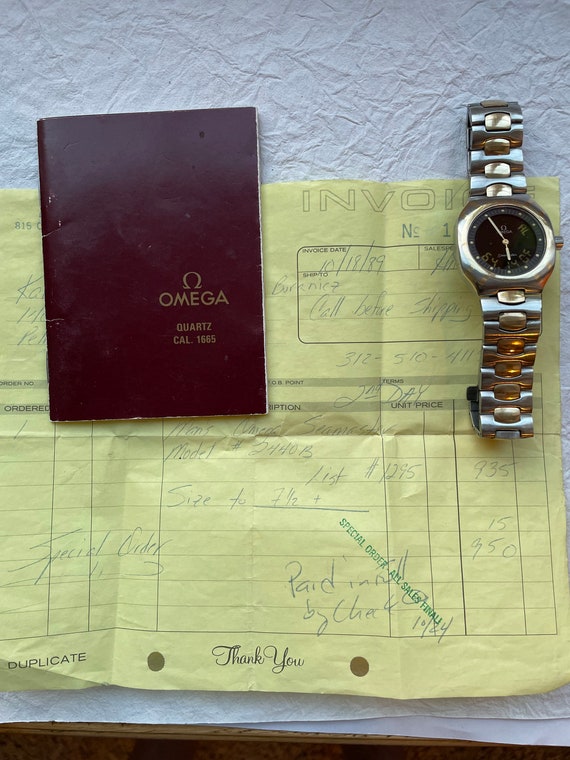 Omega Seamaster Polaris Model 2440B Quartz Cal 1665 W… - Gem