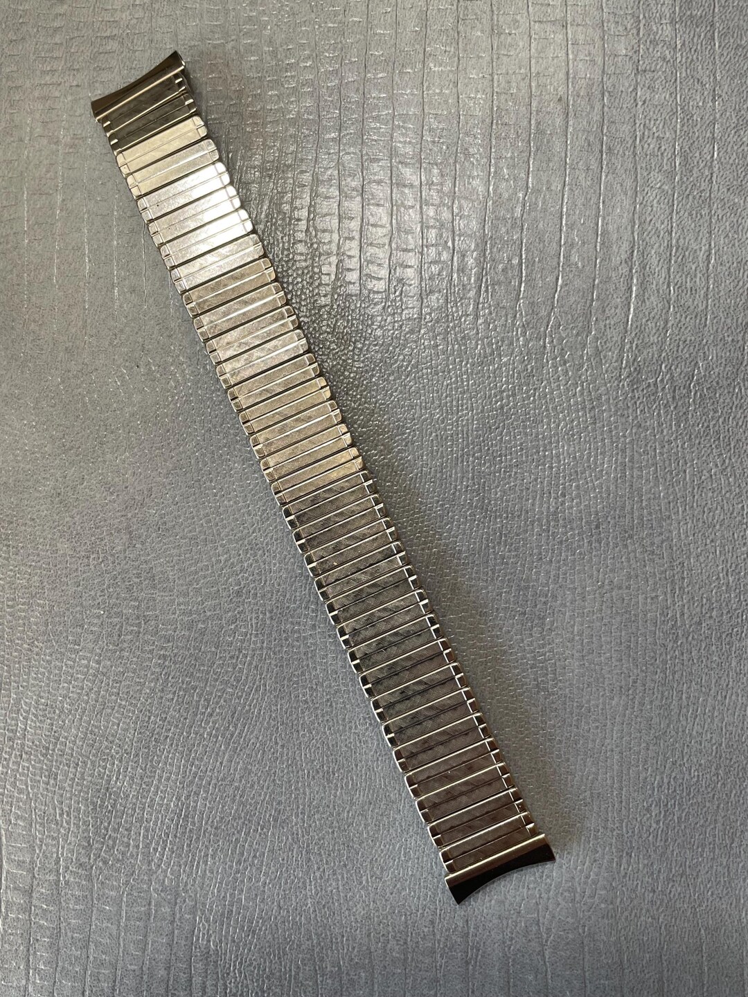 Vintage NOS 1950’s Airflex Stainless Steel Scissor Expansion Watch Band ...