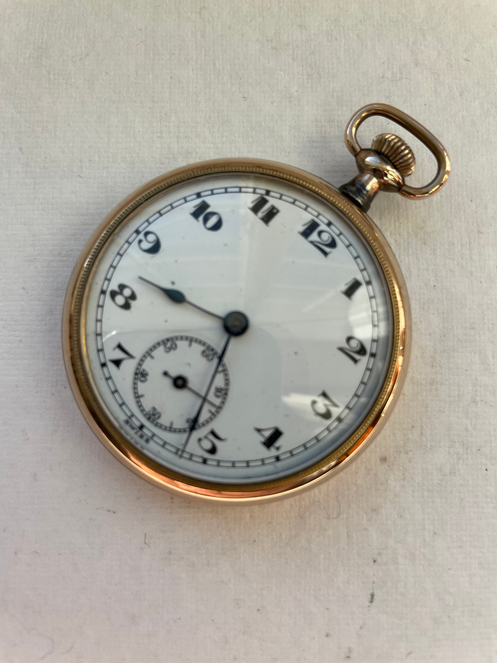 Solis Watch Co Swiss 45mm 7 Jewel ,adjusted Pocket Watch - Etsy