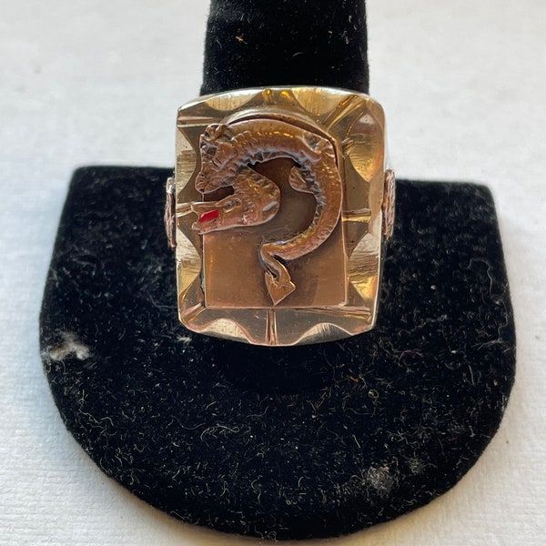 Mexican Biker Ring - Etsy