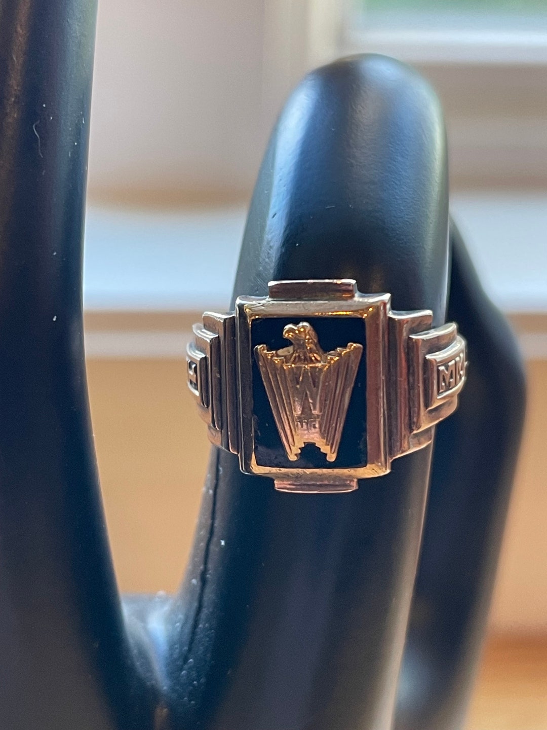 Very Cool 1933 American Eagle Class Ring? It is Made by Jostens and is ...