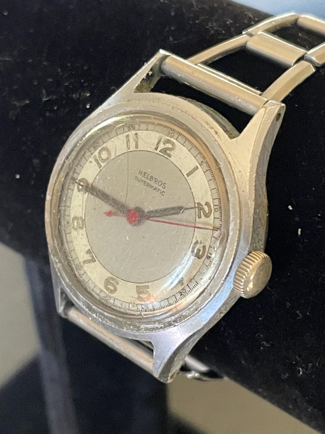 Vintage Helbros Supermatic ( Automatic) Watch Made Between 1960/69.two ...