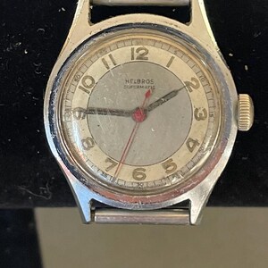 Vintage Helbros Supermatic Automatic Watch Made Between 1960/69.two ...