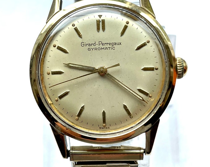 Beautiful Rare Original Swiss Orvin Calendar Wrist Watch With Highly ...