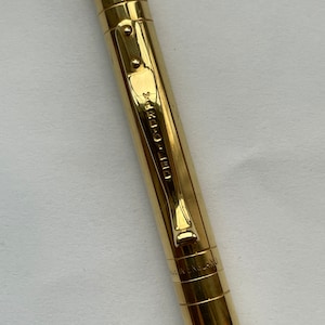 Rarest Mechanical Pencil on Etsy ? Hallmarked Twice 1965 18k Solid Gold ...