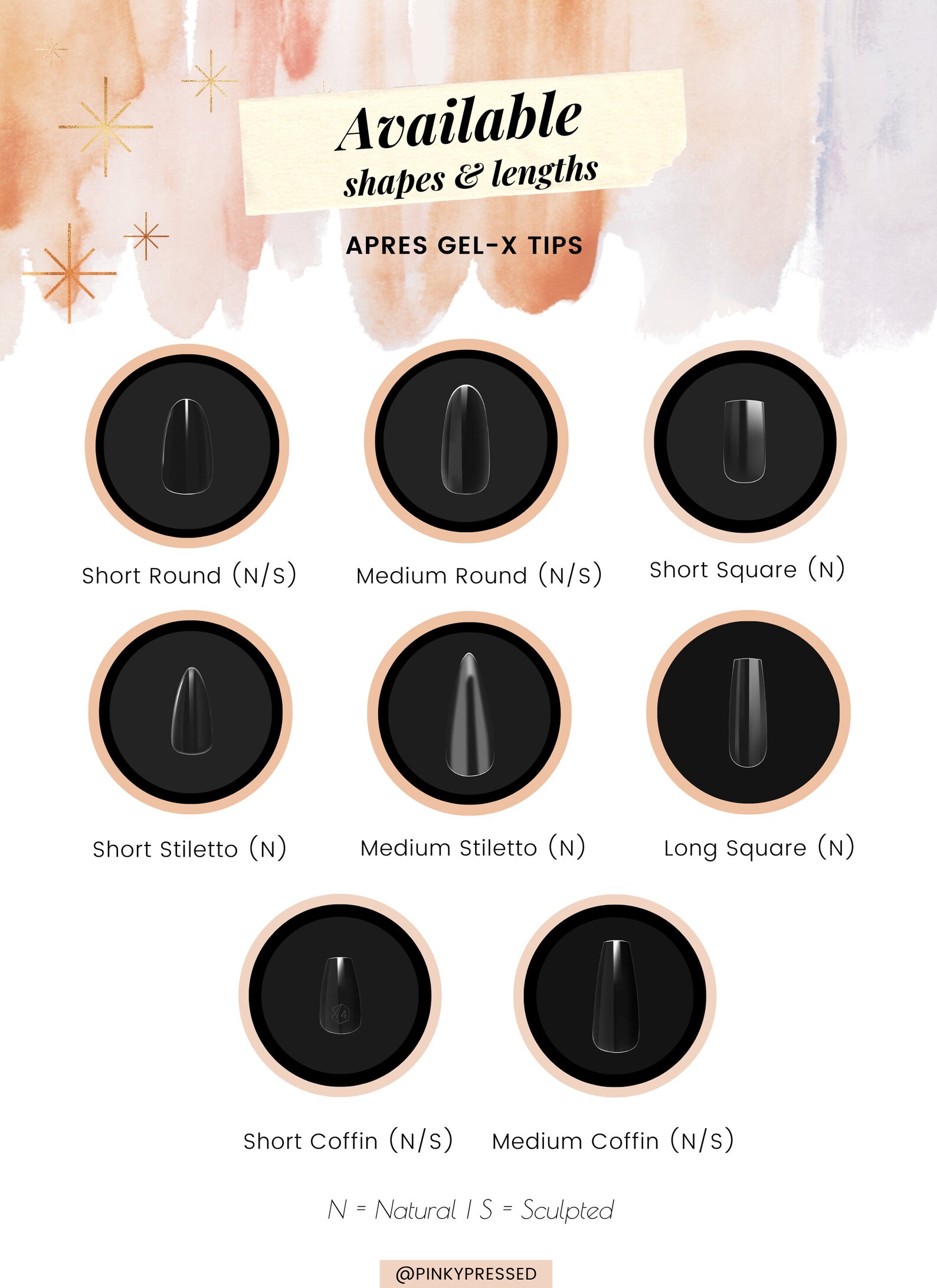 Clase Azul European Tile Press-on Nails | APRES GEL-X Hand-painted ...