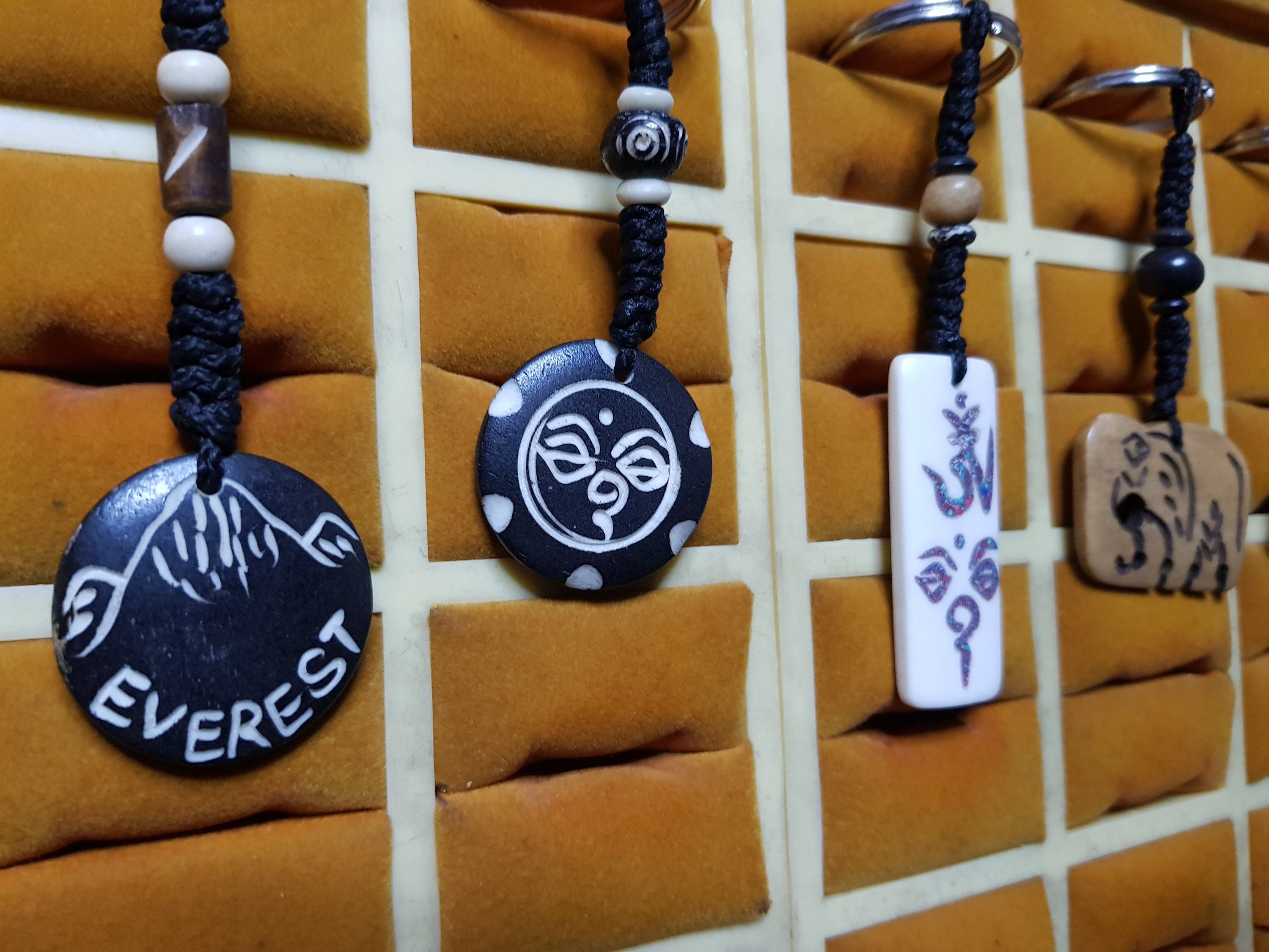 20 Different Design Yak Bone Keyring Himalayan Traditional - Etsy