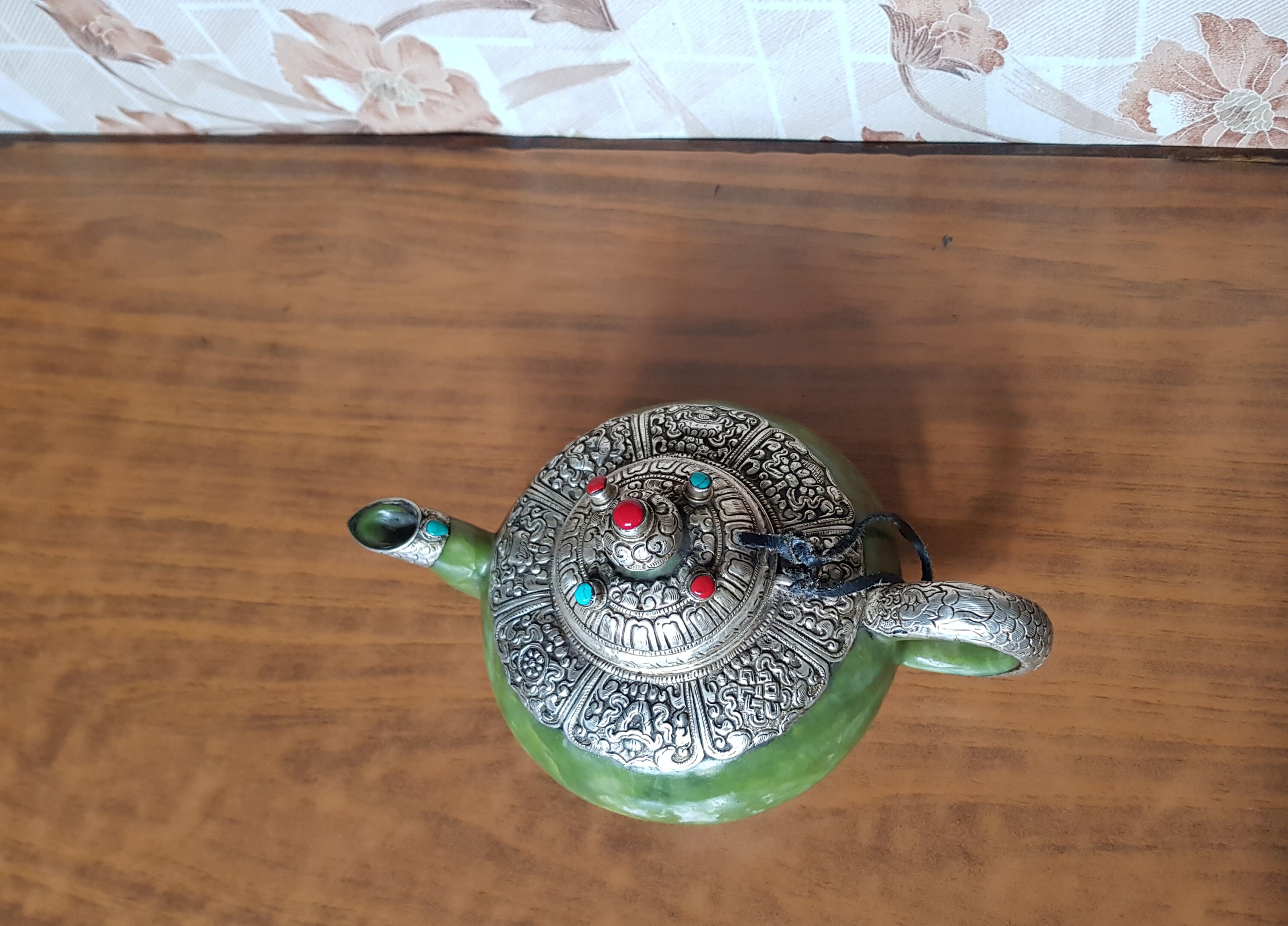 Old Jade Stone-18th Century-high Quality Jade Teapot, CEREMONIAL TEAPOT ...