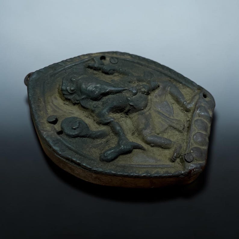 19th Century_temple Ganesh- Antique Ganesh Wall Hanging, Blessing ...