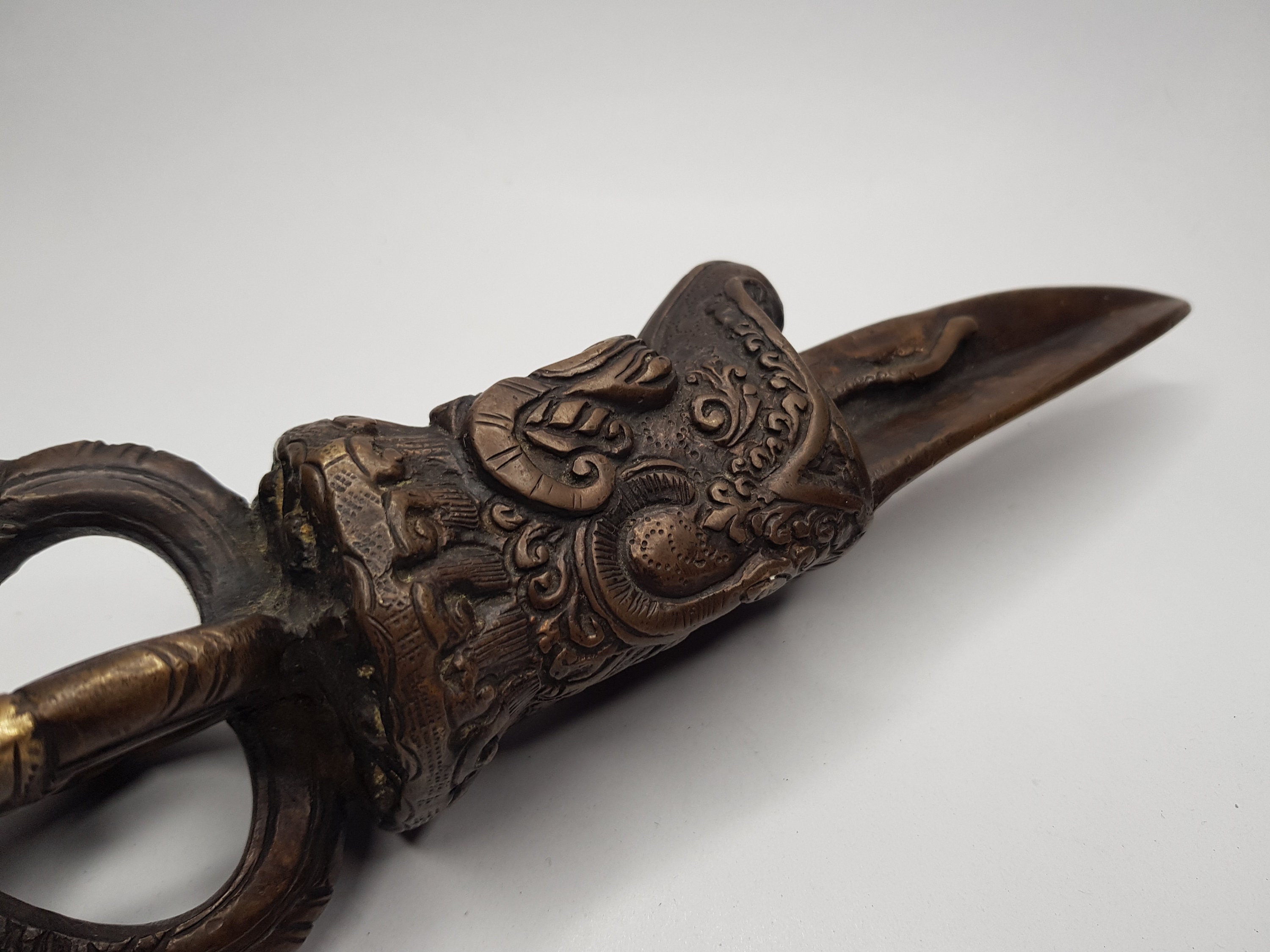 17th Century Antique Mahakala Axe Phurba/phurpa, Blessing, Protection ...