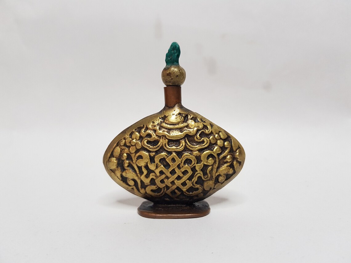 19th Century Tibetan Antique Bronze Snuff Box, Ancient Snuff Box ...
