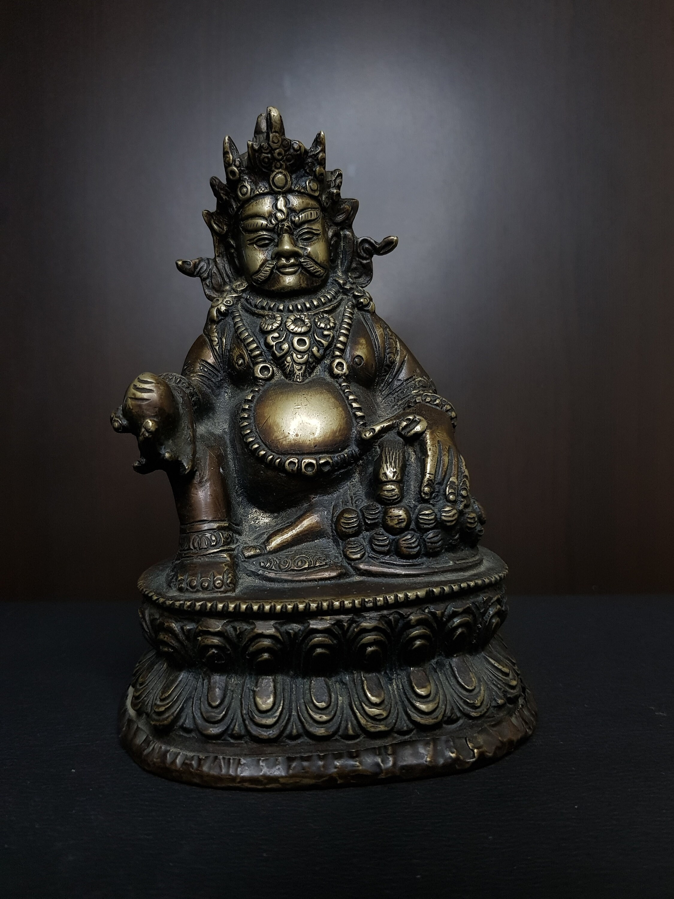 High Quality 19th Century- Zambala, Jhambala, Dzambala, Kubera - God of ...